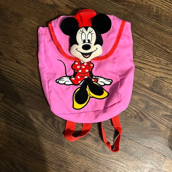 Disney | Accessories | Vtg Disney Minnie Mouse Pink Y2k Character Plush ...